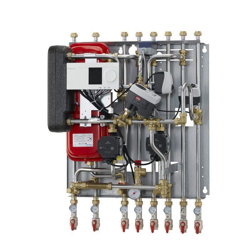 Danfoss - 145F4153 - Hausstation VX Solo II H2WP, 1 - HE:20kW, ECL310 ...