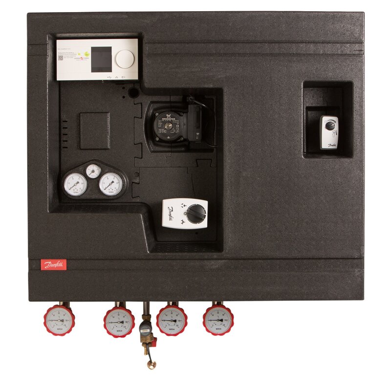 Danfoss - 144H2012 - Hausstation Compact 28 VX-FI, 1 - HWP, AVP-F, 35kW, ECL310/A237, 5.075,22