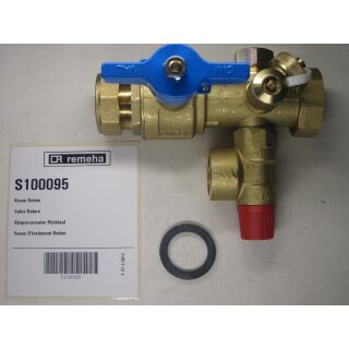Remeha - S100095 - Absperrarmatur Rücklauf, 252,90